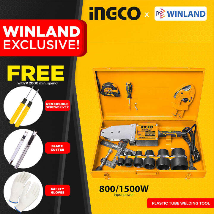 INGCO by Winland Plastic Tube Welding Tool Fusion Machine 1500W ...
