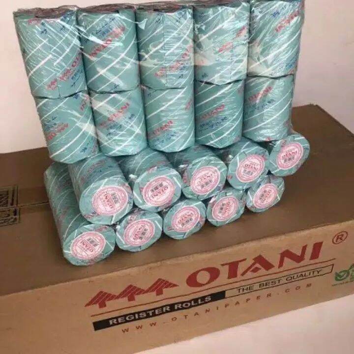 PERPACK (10 ROL) 57X30 KERTAS THERMAL TERMAL KASIR OTANI ROLL CETAK ...