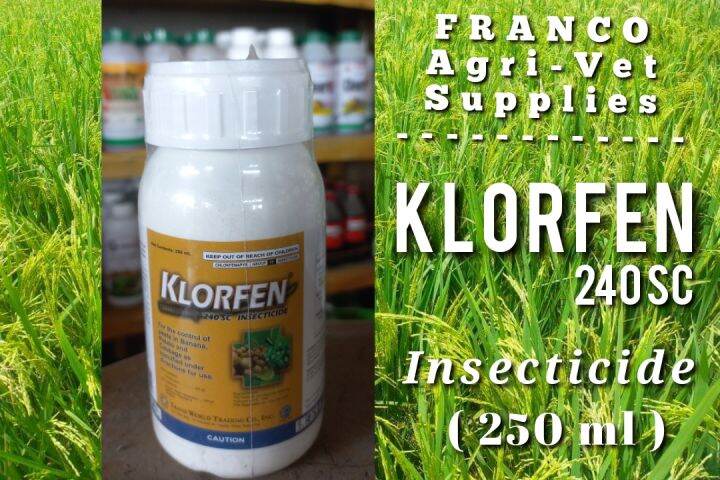 Klorfen 240 SC Insecticide ( 250ml ) | Lazada PH