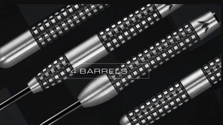 MISSION STEEL TIP DART - 21G/23G/25G Quadrant M3 Black Titanium Nitride ...