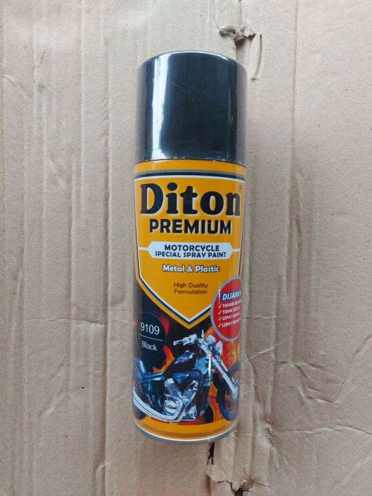 Pilok Pilox Pylox Cat Semprot Diton Premium Black Hitam 400cc | Lazada ...