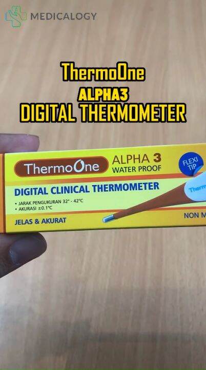 Onemed Thermo One Alpha 3 Termometer Digital Alat Penguku Suhu Badan ...