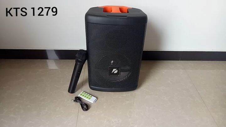 ลำโพงบลูทูธลําโพงดอก8นิ้ว รุ่นKTS-1279ลำโพง 30W ปรับเบสได้ ปรับเสียง ...