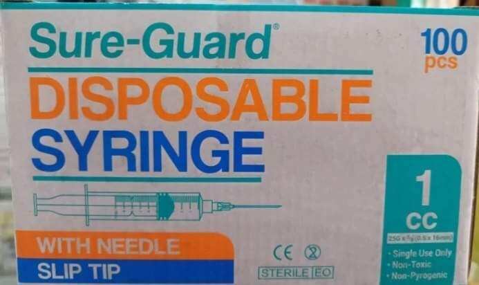 1cc syringe 100pcs per box. sold per box | Lazada PH
