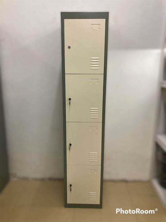 Simon locker 4 door lemari loker 4 pintu selma informa | Lazada Indonesia