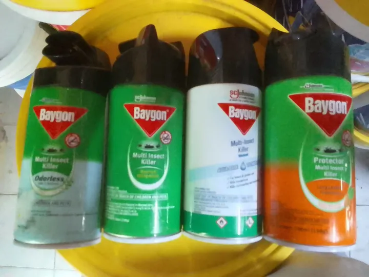 BAYGON PROTECTOR MULTI INSECT KILLER 300ML MAXIMUM KILLING ACTION ...