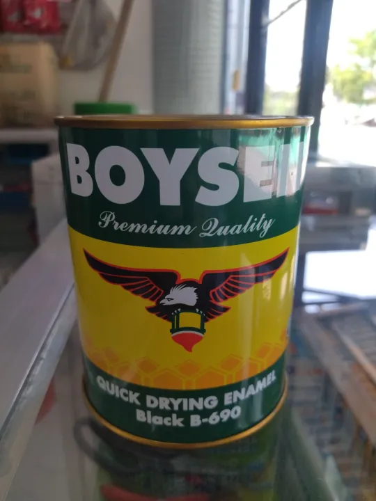 B-690 Quick Drying Enamel black 1ltr | Lazada PH
