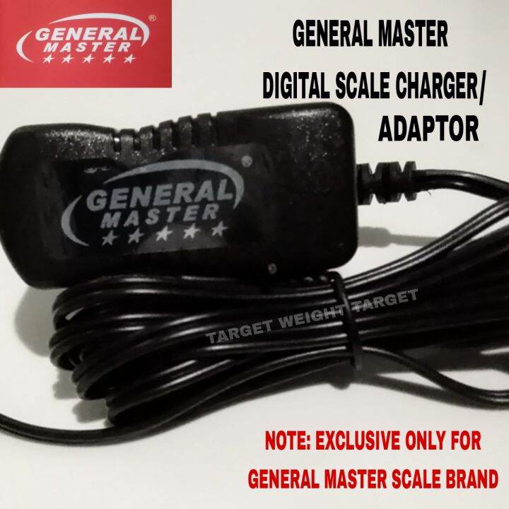 GENERAL MASTER CHARGER/ADAPTOR FOR DIGITAL COMPUTING/WEIGHING SCALE ...