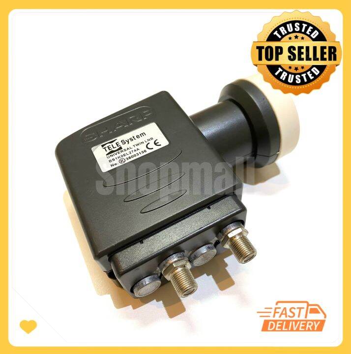Original Sharp LNB Tele System Universal Twin LNB | Lazada