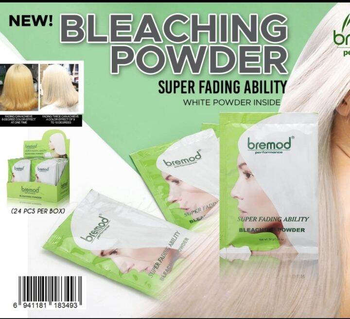 bremod super fading ability Bleaching Powder 30g. | Lazada PH