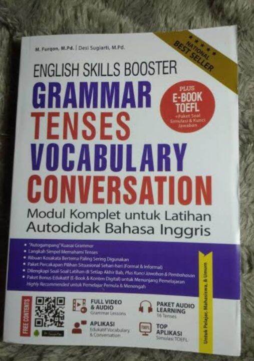 BUKU GRAMMAR TENSES(MODUL KOMPLIT UNTUK LATIHAN AUTODIDAK BAHASA ...