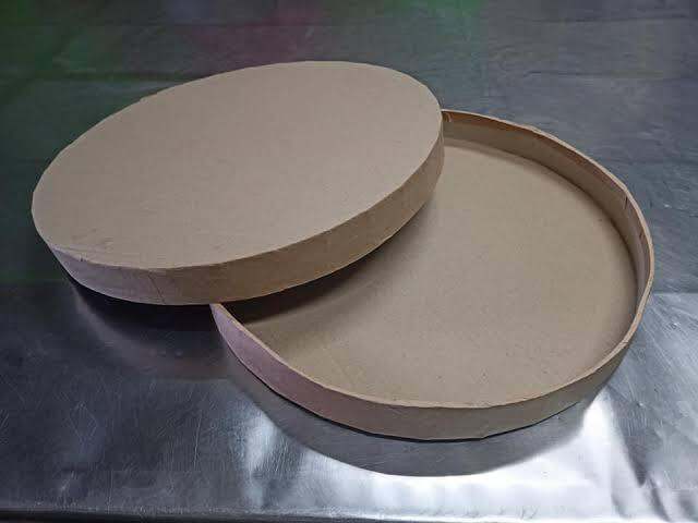 Paper bilao box hard box hars box full cover or clear accetate 12x2.5 ...