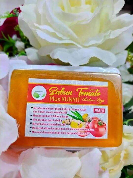 Sabun Tomato plus Kunyit Bidan Liza | Lazada