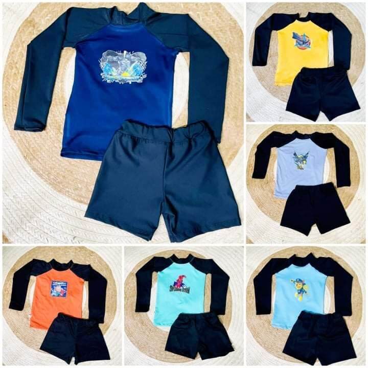 RushGuard Character for Kids Assorted Color | Lazada PH