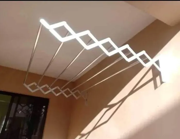 Wall Mounted Sampayan Retractable 6-pole (Havy Duty) Small Type (1 ...