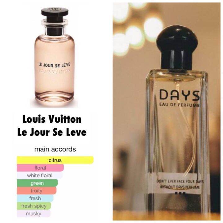 DAYS PARFUME dengan inspirasi dari LV Le Jour Se Leve | Lazada Indonesia