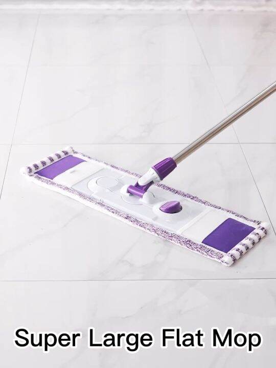 Malaysia Stock Extra Large Magic Duster Mop Telescopic Pole Easy Clean ...