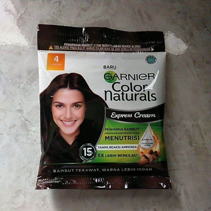 Garnier Hair Color Sachet Coklat No 4 | Lazada Indonesia