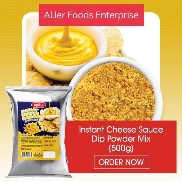 Cheese sauce powder mix makes 4 liters | Lazada PH