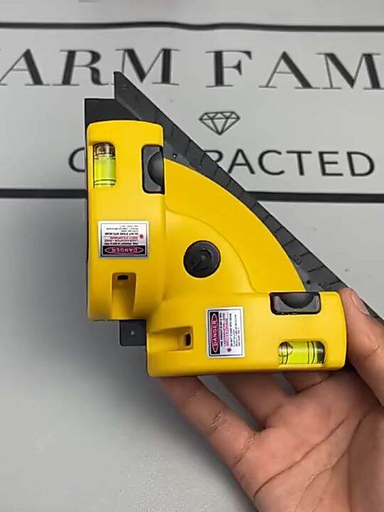 Square Laser Line LV-01 Laser Level Alat Ukur Siku Kelurusan Lantai ...