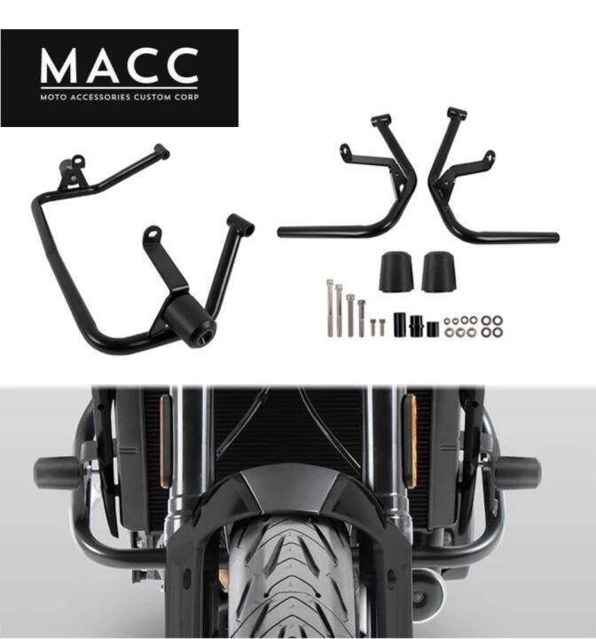 MACC ENGINE GUARD BUMPER CRASH BAR FOR Triumph Trident 660 2022 | Lazada PH