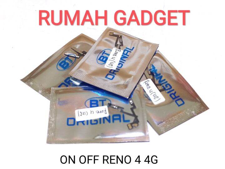 FLEXIBLE TOMBOL ON OFF VOLUME RENO 4 4G | Lazada Indonesia