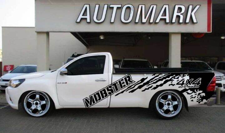 CUTTING STICKER HILUX SINGLE CABIN, sticker toyota hilux singgle cabin ...