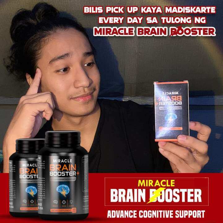 Miracle Brain Booster Advance Cognitive Support for Memory, Focus and ...