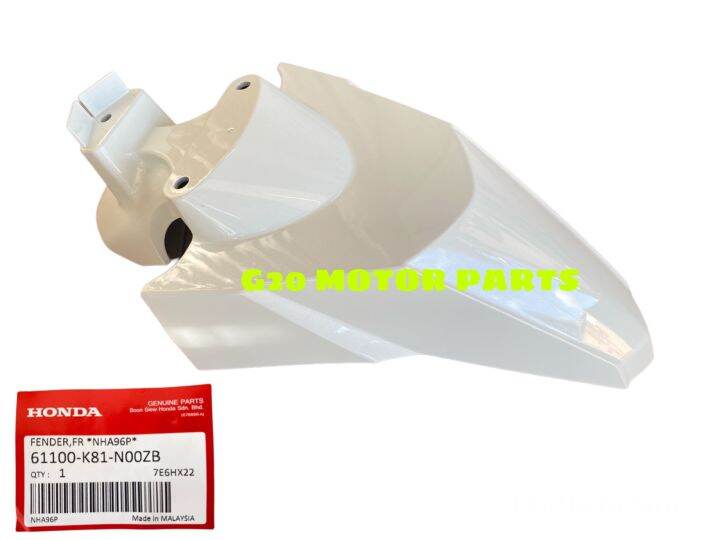 BEAT V1 FRONT FENDER WHITE ORIGINAL HONDA 100% | Lazada