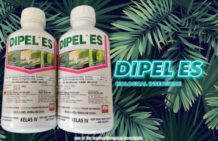 Racun Serangga DIPEL ES Selamat Membunuh Ulat Perosak Tanaman dan ...