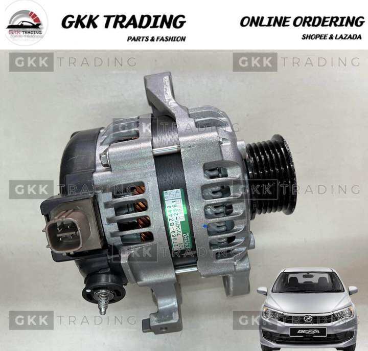 DENSO ALTERNATOR 90A 6PK 4PIN PERODUA BEZZA 1.3 | Lazada