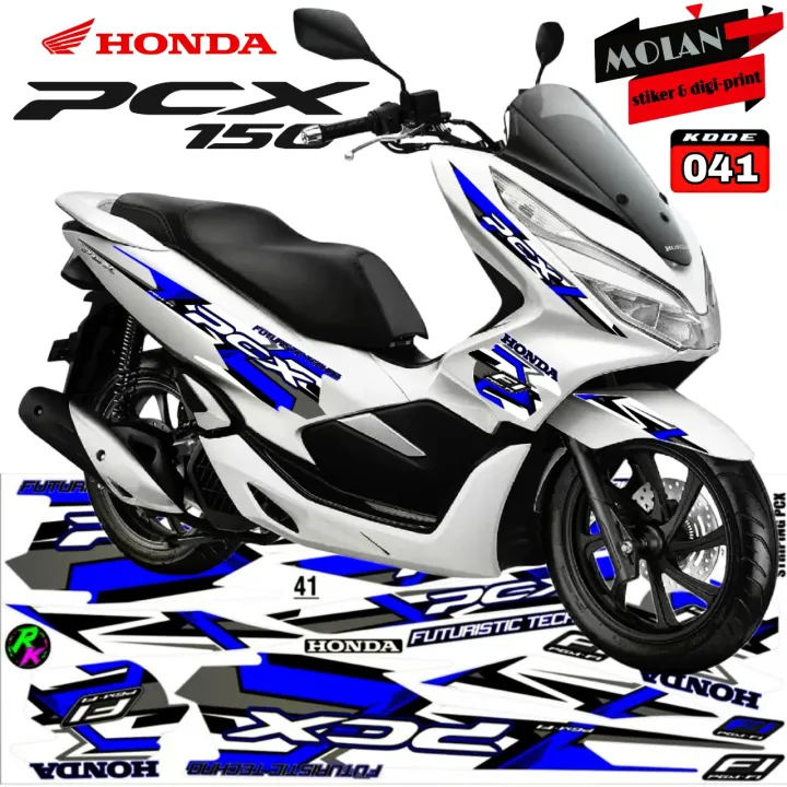 Decal Sticker Striping Variasi Honda PCX 150 2018-2021 - PCX Abs - PCX ...