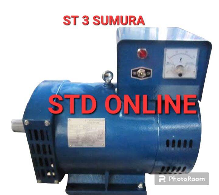 Alternator Dinamo Pembangkit Listrik STC ST 3 KW Altenator 3KW SUMURA | Lazada Indonesia
