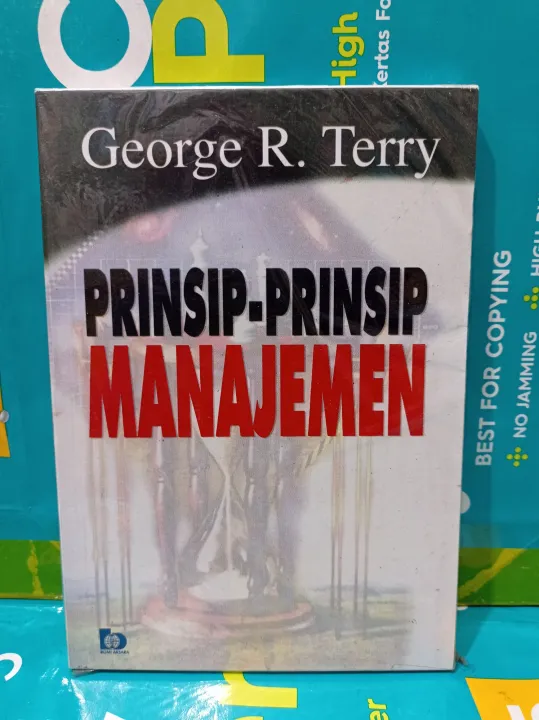 BUKU PRINSIP-PRINSIP MANAJEMEN. BY. GEORGE R. TERRY | Lazada Indonesia