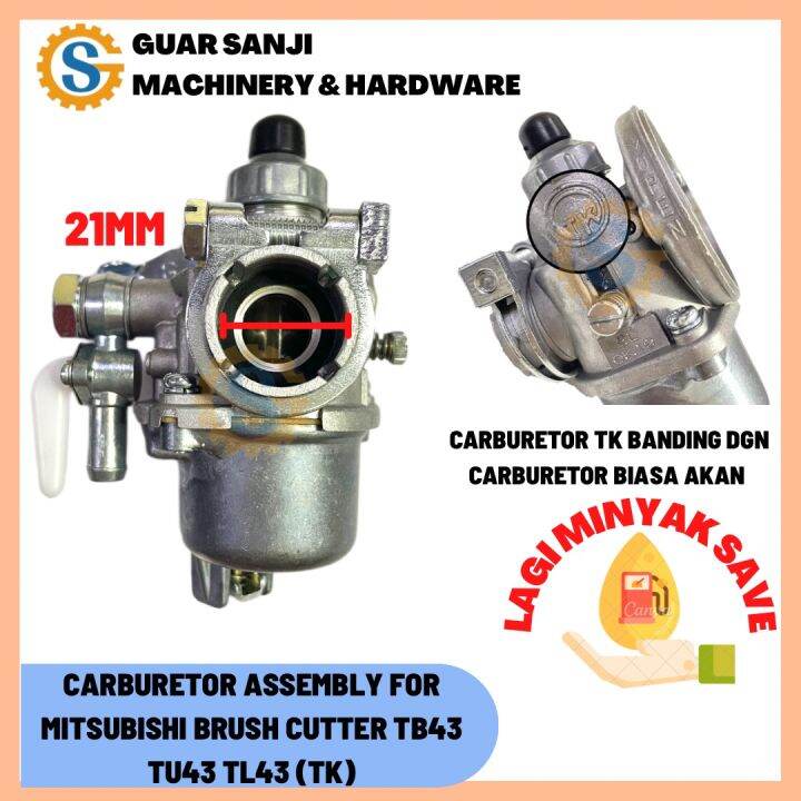 MITSUBISHI TB43 TU43 TL43 CARBURETOR ASSEMBLY (TK, MADE IN JAPAN) | Lazada