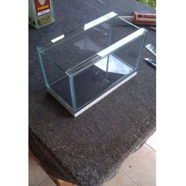 Akuarium kaca ikan chana ukuran 30x15x15 | Lazada Indonesia