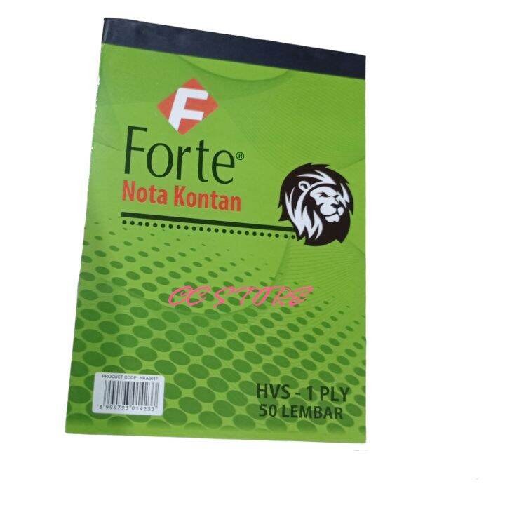 Nota Kontan Forte 1 Ply 50 Lembar | Lazada Indonesia