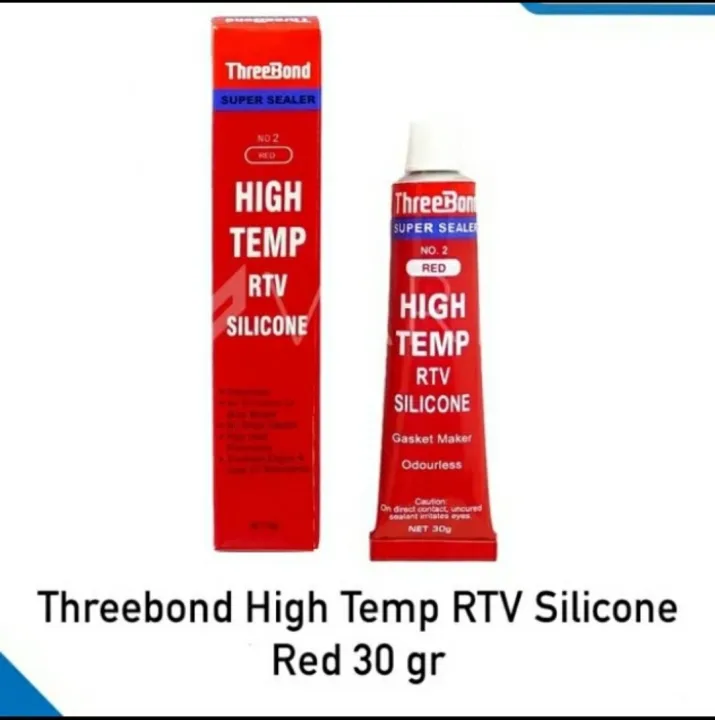 Threebond RTV No.2 Red/Merah (30gr/30 gr) Lem Silicone/Silikon Gasket ...