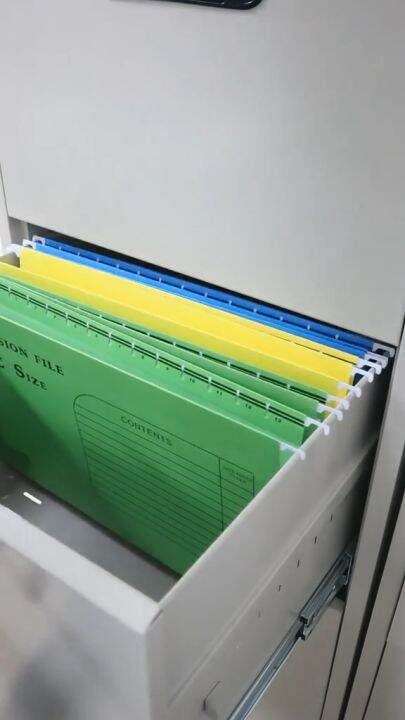 KGS Suspension File With Clear Tabs and Inserts Systematic Filing 5pcs ...