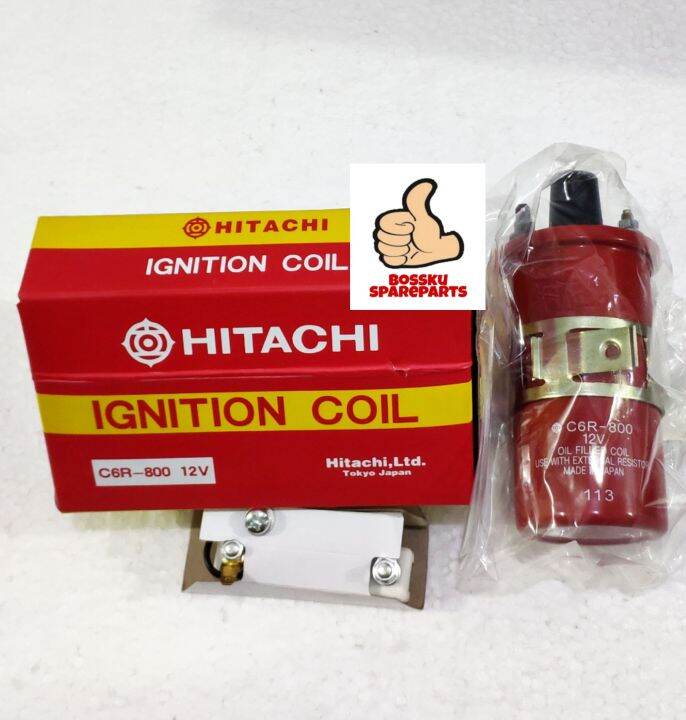 Coil Ignition / Koil Busi Tipe Panjang Hitachi 5K Kijang Original ...