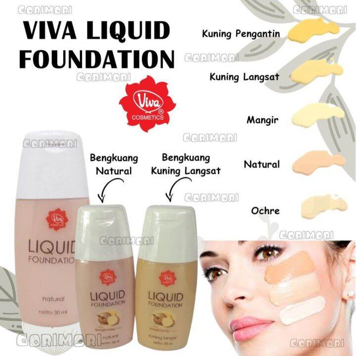 VIVA LIQUID FOUNDATION | Lazada Indonesia