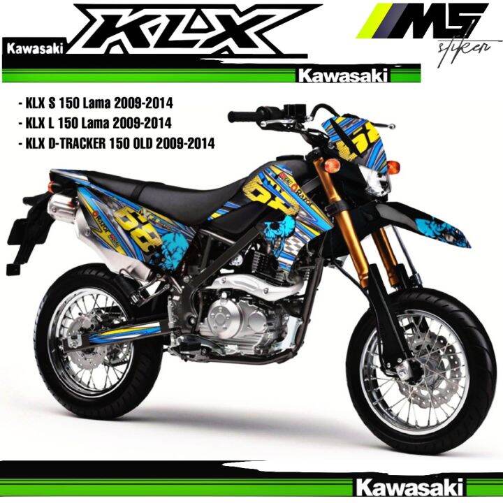 Decal Sticker Striping Variasi Fullbody KLX 150 Lama 2009-2014 - Decal ...
