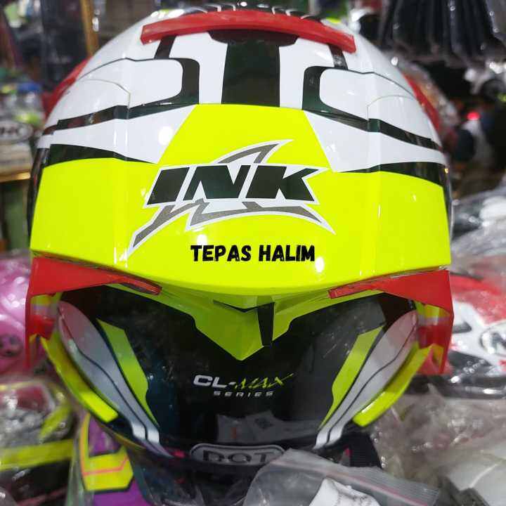 Spoiler INK CL-MAX ala SHOEI / Spoiler INK CL-MAX / Spoiler Helm INK CL ...