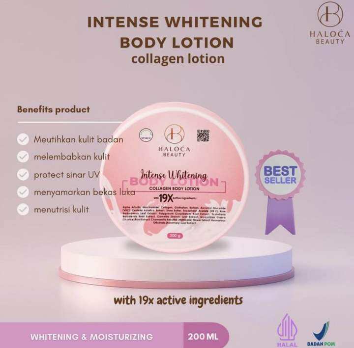 [Haloca Beauty] Basic With Exfo | Collagen Body Lotion 200gr ...