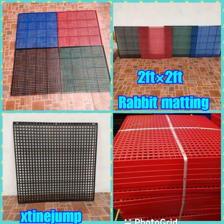 Rabbit matting/ plastic matting 2ft×2ft | Lazada PH