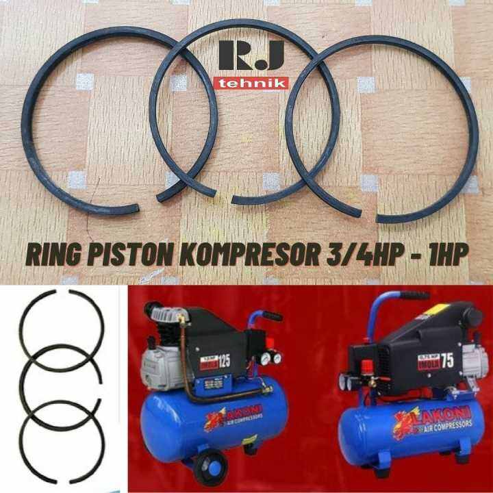 Ring Piston Kompresor Angin Portable 3/4HP - 1HP (42mm / 47mm) Spare ...