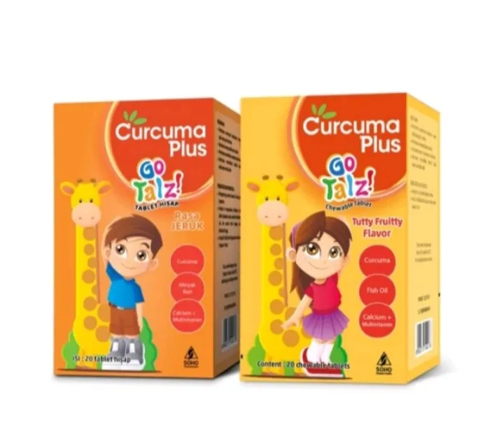 Vitamin anak Curcuma Plus | Lazada Indonesia