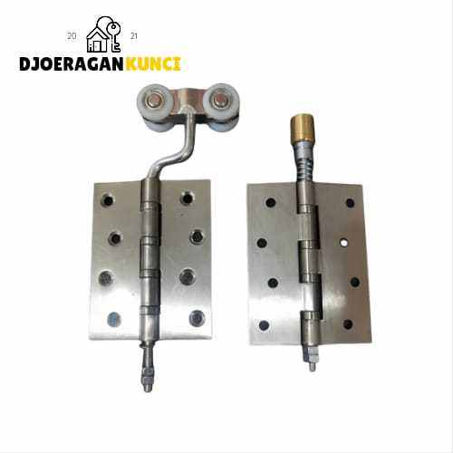 Engsel Roda Bengkok Pintu Lipat alumunium Atas dan Bawah Full 1 Set ...