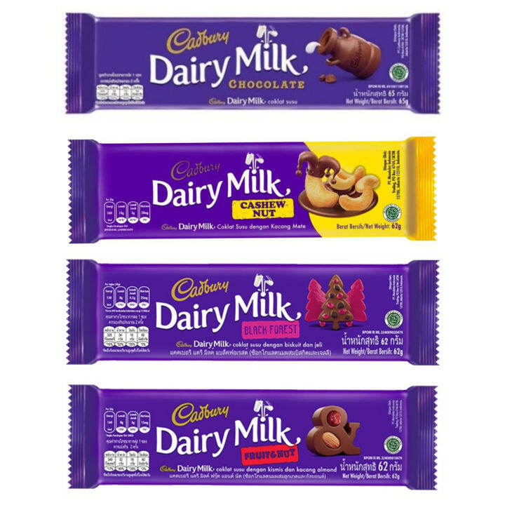 Coklat Cadbury Diary Milk 62gr All Variant | Lazada Indonesia