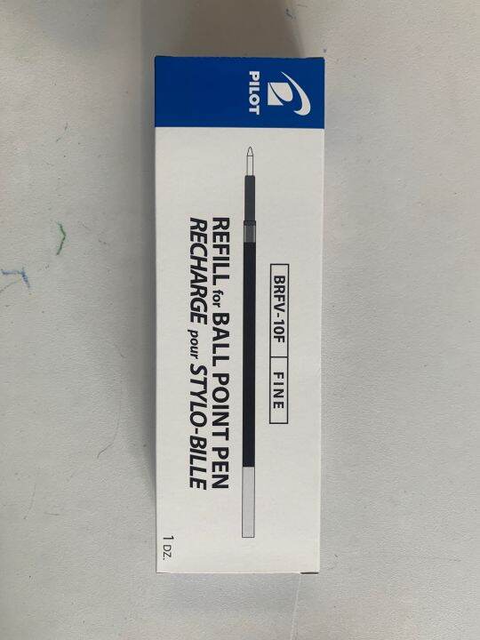 2pcs Pilot Acroball Refill Fine 0.7 and Extra Fine 0.5 Black, Red and ...